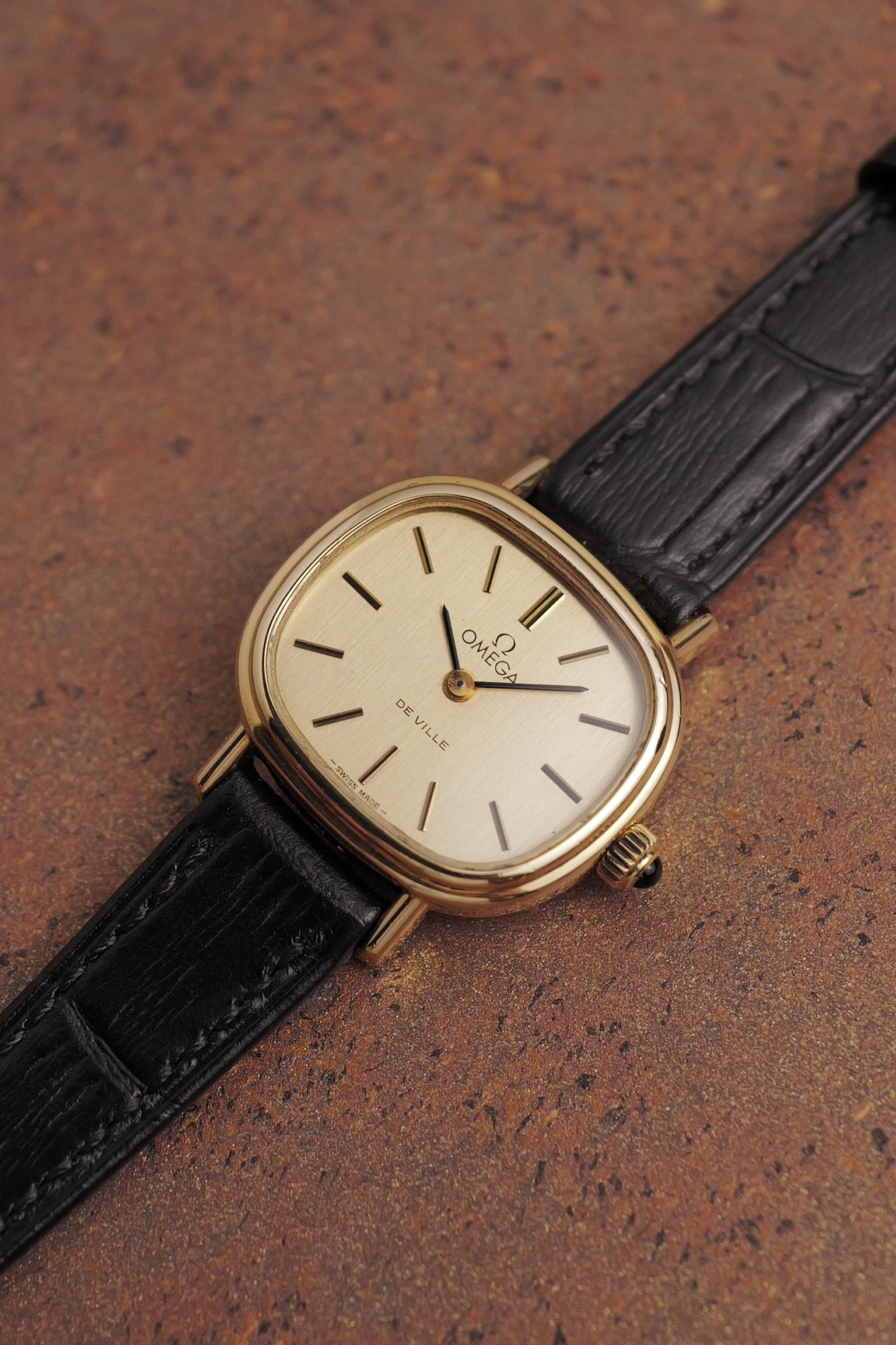 Omega De-ville Oval w/ step bezel Circa. 1970s – My First Vintage X ...